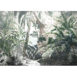 Vliestapete Komar "Digitaldruck Vlies - Fata Morgana - Gr&ouml;&szlig;e 350 x 250 cm", bunt, B:350m L:250m, Vlies, Tapeten, Wohnzimmer, Schlafzimmer