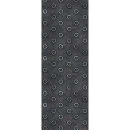 Vinyltapete queence "Josh", schwarz, B:0,9m L:2,5m, Vinyl, Tapeten, 90x250cm, selbstklebend, kinderleichte Anbringung,, Sticker
