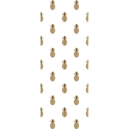 Vinyltapete queence "Alexandra", gold, B:0,9m L:2,5m, Vinyl, Tapeten, 90x250cm, selbstklebend, kinderleichte Anbringung,, Sticker