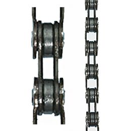 Fahrradkette Shimano "HG 40", bunt (grau, silberfarben), Fahrradketten, 24cm, Edelstahl, L:24cm