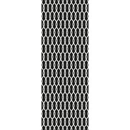 Vinyltapete queence "Louis", schwarz, B:0,9m L:2,5m, Vinyl, Tapeten, 90x250cm, selbstklebend, kinderleichte Anbringung,, Sticker