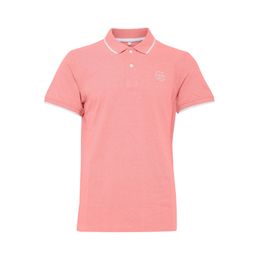 Poloshirt Blend "Poloshirt BHBhnate", Herren, Gr. S, rot (mineral rot), Web, Obermaterial: 100% Baumwolle CO., slim fit normal, Shirts