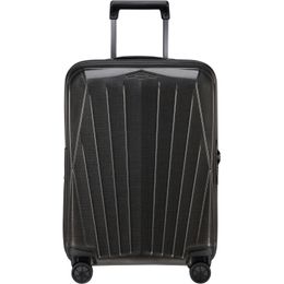 Hartschalen-Trolley Samsonite "MAJOR-LITE, verschiedene Gr&ouml;&szlig;en und Farben", Gr. B/H/T: 40cm x 55cm x 20cm 37 l, schwarz, Curv, Koffer, mit Adressanh&auml;nger, mit Raumteiler, Packriemen und Trennpolster