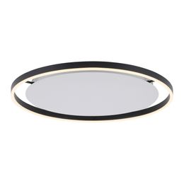 JUST LIGHT Deckenleuchte "RITUS", grau (anthrazit), 1, &Oslash; 5,9cm, 1 Stk., Leuchten, LED, dimmbar, Switchmo, dimmbar, Switchmo, Deckenleuchte