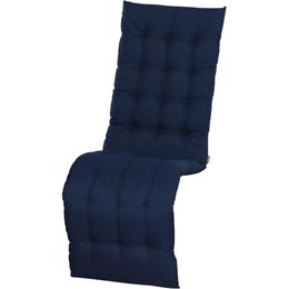 Liegenauflage siena GARDEN "ATRIA Relaxauflage, 170 cm", blau, B:48cm H:6cm T:170cm, Polyester, Polsterauflagen, Dessin Uni, aus 100% recyceltem Polyester, in verschiedenen Farben