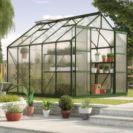 Gew&auml;chshaus Konifera "Titania 8300", gr&uuml;n, B:254cm T:317cm, Gew&auml;chsh&auml;user