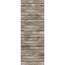 Vinyltapete queence "Fausto", braun, B:0,9m L:2,5m, Vinyl, Tapeten, 90x250cm, selbstklebend, kinderleichte Anbringung,, Sticker