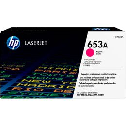HP Tonerkartusche "HP original Toner 653A Magenta", pink (magenta), Tonerpatronen