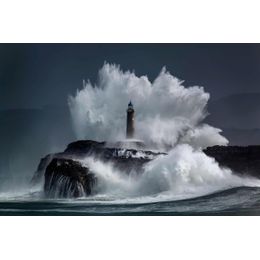 Fototapete papermoon "Photo-Art JESUS CONCEPCION ALVARADO, KAMM", bunt, B:2,5m L:1,86m, Vlies, Tapeten
