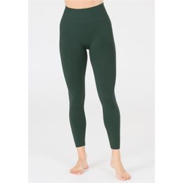 ENDURANCE ATHLECIA Funktionstights ATHLECIA "NAGAR", Damen, Gr. XXS/XS, EURO-Gr&ouml;&szlig;en, gr&uuml;n (tannengr&uuml;n), 83% Nylon, 16% Elasthan, 1% Polyester, unifarben, lang, Hosen, mit angesagtem High-Waist-Bund