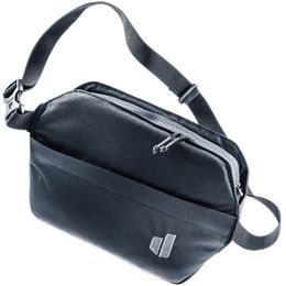Schultertasche Deuter "PASSWAY 2 L", Damen, Gr. B/H/T: 28cm x 17cm x 7cm, schwarz, Polyester, Taschen Schultertasche, sportlicher Stil, f&uuml;r Erwachsene, mit gepolstertem Tabletfach