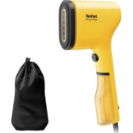 Tefal Dampfb&uuml;rste "Pure Pop", gelb (gelb, schwarz), B:5,7cm H:31,8cm T:14,1cm, B&uuml;geleisen, entfernt bis zu 99,99% der Viren/Bakterien/Keime