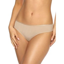 Brasilslip Viania "Brasil Slip Carola", Damen, Gr. 44, beige (nude), Stoff, Obermaterial: 84% Polyamid PA. 16% Elasthan EL., Unterhosen
