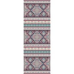 Vinyltapete queence "Eleanor", bunt, B:0,9m L:2,5m, Vinyl, Tapeten, 90x250cm, selbstklebend, kinderleichte Anbringung,, Sticker