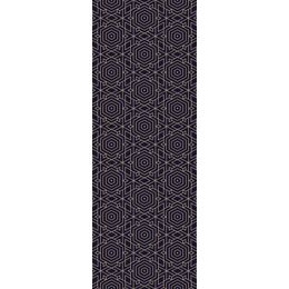 Vinyltapete queence "Celina", schwarz, B:0,9m L:2,5m, Vinyl, Tapeten, 90x250cm, selbstklebend, kinderleichte Anbringung,, Sticker