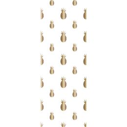 Vinyltapete queence "Sabrina", gold, B:0,9m L:2,5m, Vinyl, Tapeten, 90x250cm, selbstklebend, kinderleichte Anbringung,, Sticker