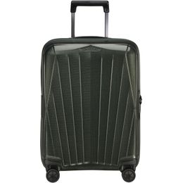Hartschalen-Trolley Samsonite "MAJOR-LITE, verschiedene Gr&ouml;&szlig;en und Farben", Gr. B/H/T: 40cm x 55cm x 20cm 37 l, gr&uuml;n (climbing ivy), Curv, Koffer, mit Adressanh&auml;nger, mit Raumteiler, Packriemen und Trennpolster