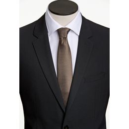 Krawatte LINDBERGH "Krawatte", Herren, beige (camel), Kunstfaser, Krawatten