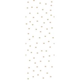 Vinyltapete queence "Eno", gold, B:0,9m L:2,5m, Vinyl, Tapeten, 90x250cm, selbstklebend, kinderleichte Anbringung,, Sticker