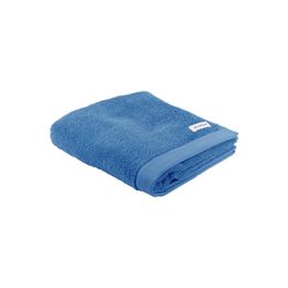 Handtuch Tom Tailor "Handtuch Color Bath Towel 1er Pack" Gr. M, blau, B:50cm, Obermaterial: 100% Baumwolle CO., Handt&uuml;cher