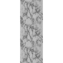 Vinyltapete queence "Marmor-Grau", grau, B:0,9m L:2,5m, Vinyl, Tapeten, 90x250cm, selbstklebend, kinderleichte Anbringung,, Sticker