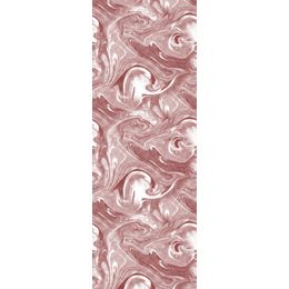 Vinyltapete queence "Noad", rosa, B:0,9m L:2,5m, Vinyl, Tapeten, 90x250cm, selbstklebend, kinderleichte Anbringung,, Sticker