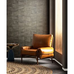 Vliestapete marburg "Tapete Geo Vibe", braun (braun,grau), B:0,53m H:0,01m L:10,05m, Vlies, Tapeten, moderne Vliestapete f&uuml;r Wohnzimmer Schlafzimmer K&uuml;che