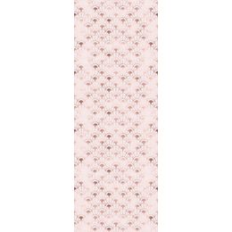 Vinyltapete queence "Oakley", rosa, B:0,9m L:2,5m, Vinyl, Tapeten, 90x250cm, selbstklebend, kinderleichte Anbringung,, Sticker