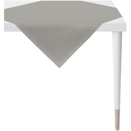 Tischdecke Apelt "3800", grau, B:85cm L:85cm, Baumwolle, Polyester, Tischdecken, Tischdecke