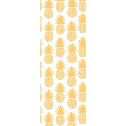 Vinyltapete queence "Elodie", gelb, B:0,9m L:2,5m, Vinyl, Tapeten, 90x250cm, selbstklebend, kinderleichte Anbringung,, Sticker