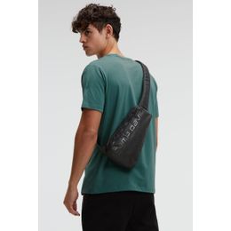 Drybag CAMP DAVID, Gr. B/H/T: 15cm x 29cm x 5cm, schwarz, Polyester, bedruckt, Taschen, mit stufenlos verstellbarem Schulterriemen