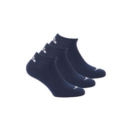 Sneakersocken Diadora "Socken UNISEX INVISIBLE SOCKS 3er Pack", Herren, Gr. 35-38, blau (dunkelblau), Obermaterial: 75% Baumwolle CO. 23% Polyester PES. 2% Elasthan EL., Socken Sneakersocken