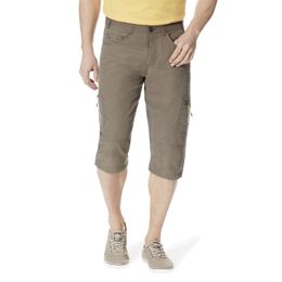 Bermudas HERO by John Medoox "Trekking 7/8 Hose", Herren, Gr. W38, L&auml;nge 18, gr&uuml;n (khaki), Sweatware, 70% Baumwolle, 30% Polyamid, gerade 7/8-L&auml;nge, Hosen Bermudas, Straight Fit Casual Funktionsqualit&auml;t f&uuml;r Herren