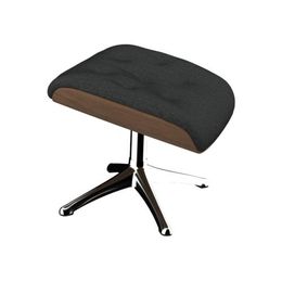 Fu&szlig;hocker FLEXLUX "Volden Beinst&uuml;tze, pflegeleicht, skandinavisches Design, hoher Komfort", grau (dervit grau), B:44cm H:39cm T:35cm, 100% Polyester, Hocker, Fu&szlig;hocker, f&uuml;r Beinauflage zur besseren Entspannung, robuster Alu Fu&szlig;, Holzrahmen