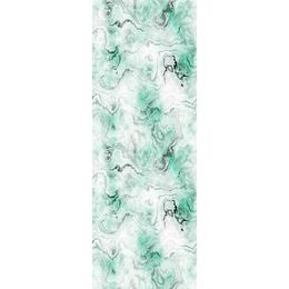 Vinyltapete queence "Ina", wei&szlig;, B:0,9m L:2,5m, Vinyl, Tapeten, 90x250cm, selbstklebend, kinderleichte Anbringung,, Sticker