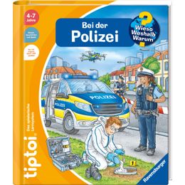 Kinderbuch Ravensburger "tiptoi Wieso? Weshalb? Warum? Bei der Polizei", bunt, B:24,5cm H:27,8cm, B&uuml;cher, Made in Europe