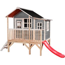 Spielturm EXIT "Loft 350", grau, Spielt&uuml;rme, KinderB:322cm H:215cm T:190cm, Holz, B:322cm H:215cm T:190cm