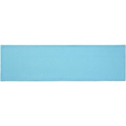 G&ouml;zze Tischl&auml;ufer G&Ouml;ZZE "Rhodos" Gr. 1, blau (t&uuml;rkis), B:135cm L:40cm, Polyacryl, Polypropylen, Tischdecken