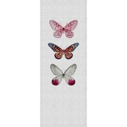Livingwalls Fototapete LIVING WALLS "Walls by Patel Buzz Panels 1", grau, B:1m L:2,7m, Vlies, Tapeten, Vlies, Wand, Schr&auml;ge
