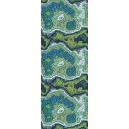 Vinyltapete queence "Aishoa", gr&uuml;n, B:0,9m L:2,5m, Vinyl, Tapeten, 90x250cm, selbstklebend, kinderleichte Anbringung,, Sticker