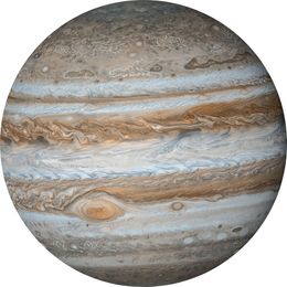 Vliestapete Komar "Vlies selbstklebend - Jupiter - Gr&ouml;&szlig;e 125 x 125 cm", bunt, B:125m L:125m, Vlies, Tapeten, Wohnzimmer, Schlafzimmer