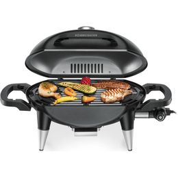 Rommelsbacher Elektrogrill "BBQ 4000", schwarz, B:77cm H:37cm T:43cm, Kontaktgrill_Standgrill_Tischgrill_Teppanyakigrill, BARBECUE GRILL