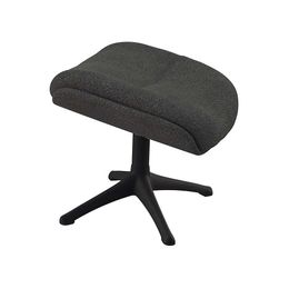 Fu&szlig;hocker FLEXLUX "Haze Beinst&uuml;tze, skandinavisches Design, hervorragender Komfort", grau (anthrazit grau), B:44cm H:39cm T:49cm, 100% Polyester, Hocker, Fu&szlig;hocker, f&uuml;r Beinauflage zur besseren Entspannung, robuster schwarzer Fu&szlig;