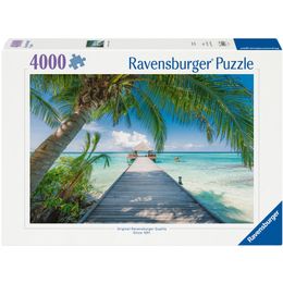 Puzzle Ravensburger "Traumstrand auf den Malediven", bunt, Puzzles, KinderB:138cm H:92cm, Pappe, Motiv, Made in Germany, B:138cm H:92cm