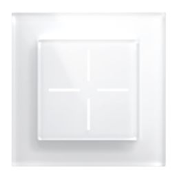 homematic IP Smart-Home-Zubeh&ouml;r "Bundle Glastaster + Glasrahmen 1-fach", wei&szlig;, B:31cm H:12cm T:37cm, Smart-Home-Stationen