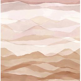 Fototapete marburg "Zoe", beige (beige, rosa), B:2,65m L:2,7m, Vlies, Tapeten, moderne Tapete f&uuml;r Wohnzimmer Schlafzimmer K&uuml;che