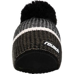 Beanie Reusch "Noah Beanie", Damen, schwarz (schwarz, schwarz), 100% Polyacryl, mehrfarbig, unifarben, M&uuml;tzen Beanie, mit Innenfutter