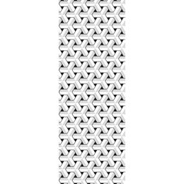 Vinyltapete queence "Andrew", schwarz, B:0,9m L:2,5m, Vinyl, Tapeten, 90x250cm, selbstklebend, kinderleichte Anbringung,, Sticker