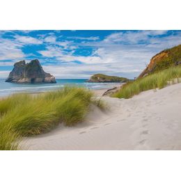 Fototapete papermoon "Strand", bunt, B:2,5m L:1,86m, Vlies, Tapeten