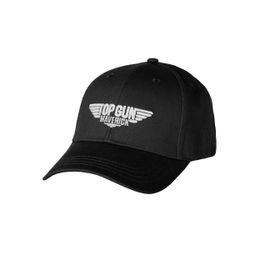 Snapback Cap Top Gun "PP201021", Herren, Gr. allsize, schwarz, Baumwolle, Caps